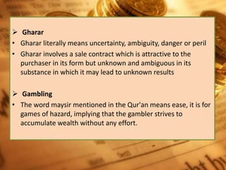 Halal Ways of Earning Wealth In Islam | PPTX