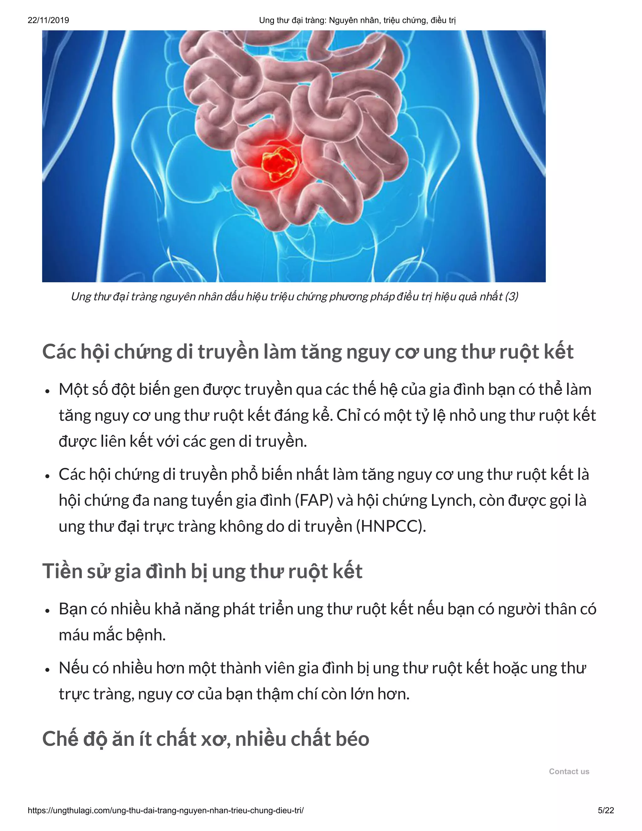 Ung thu dai trang nguyen nhan dau hieu trieu chung phuong phap dieu tri hieu qua nhat | PDF