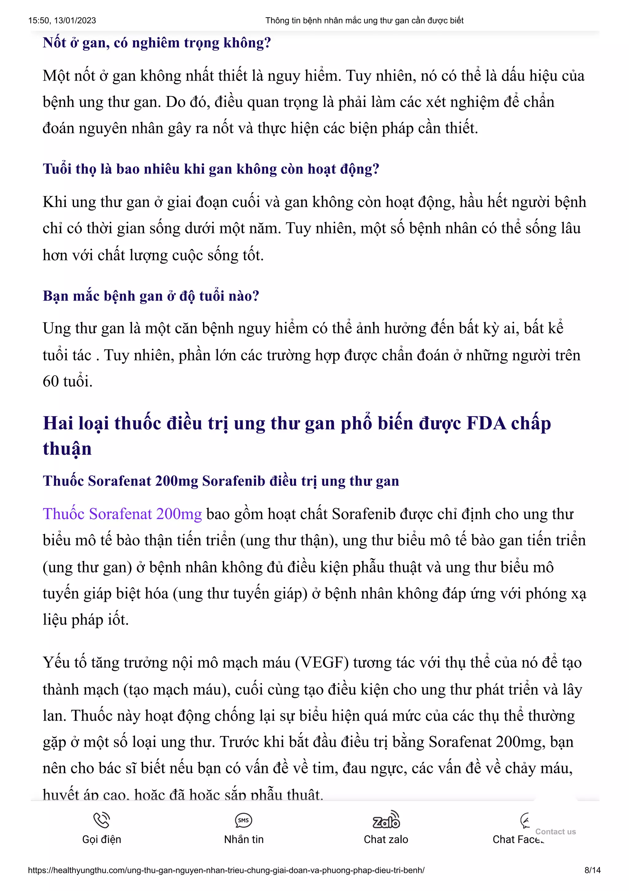 Ung thu gan Nguyen nhan trieu chung va dieu tri | PDF