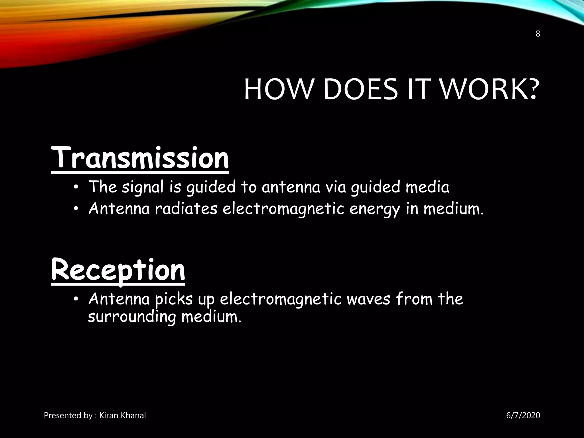 Unguided Media and Microwave Communication | PPTX