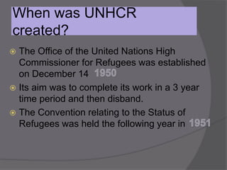 Unhcr | PPTX