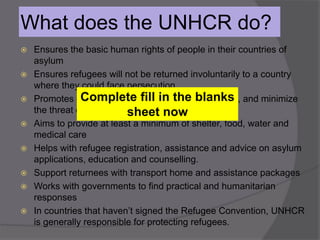 Unhcr | PPTX | Adoption and Fostering | Parenting