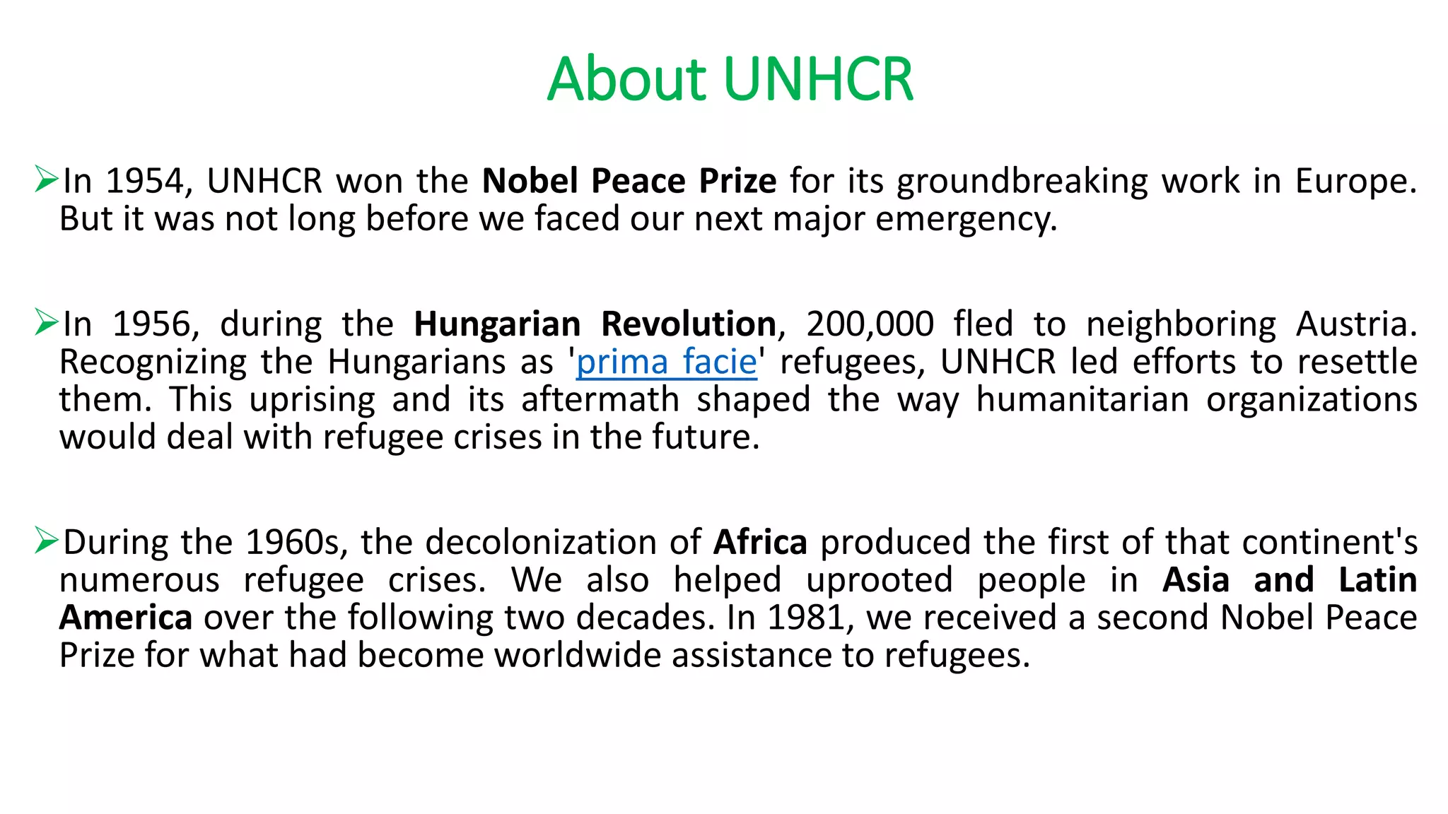 Unhcr intro and handy guide of unhcr for slideshare | PDF