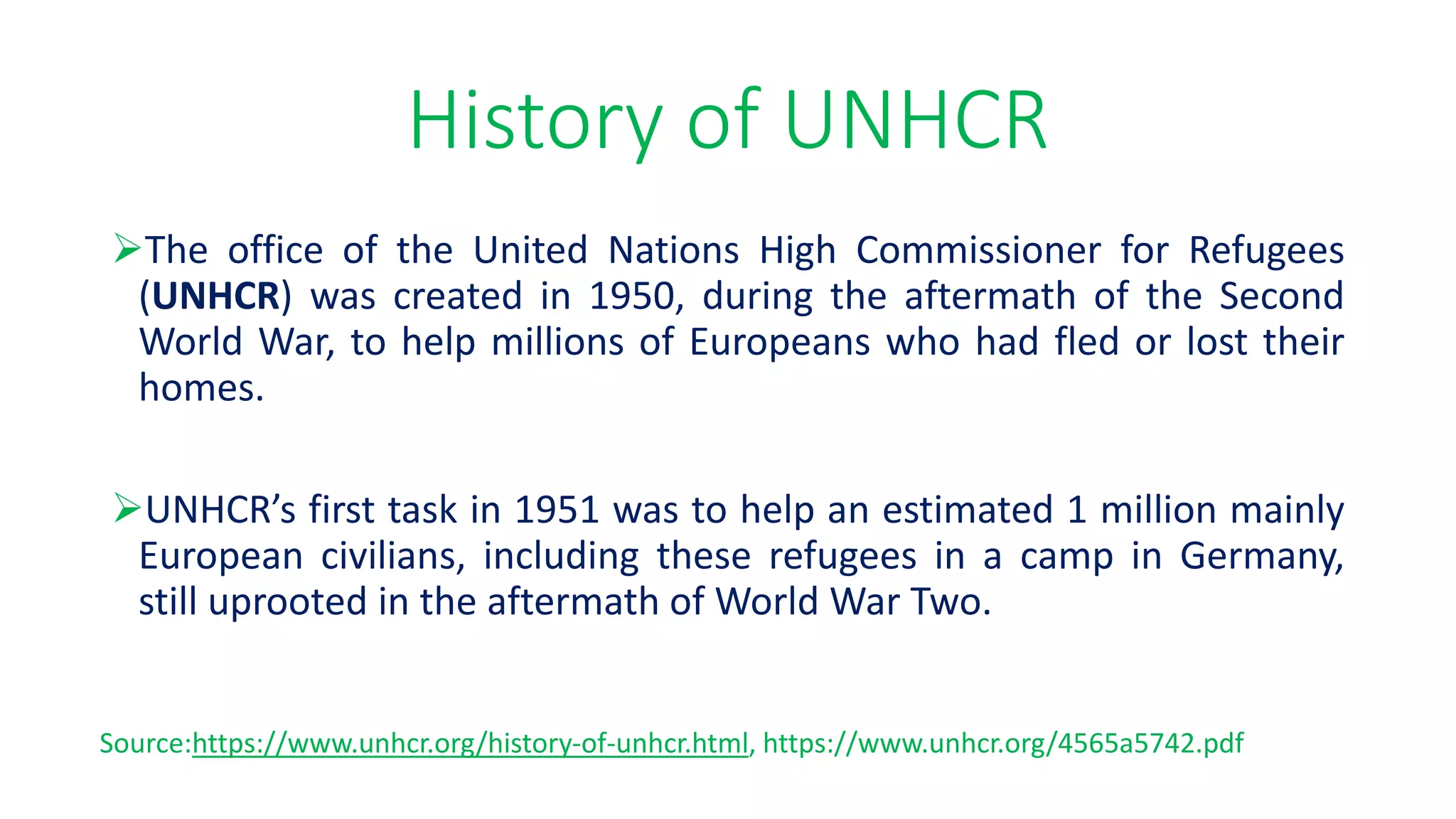 Unhcr intro and handy guide of unhcr for slideshare | PDF