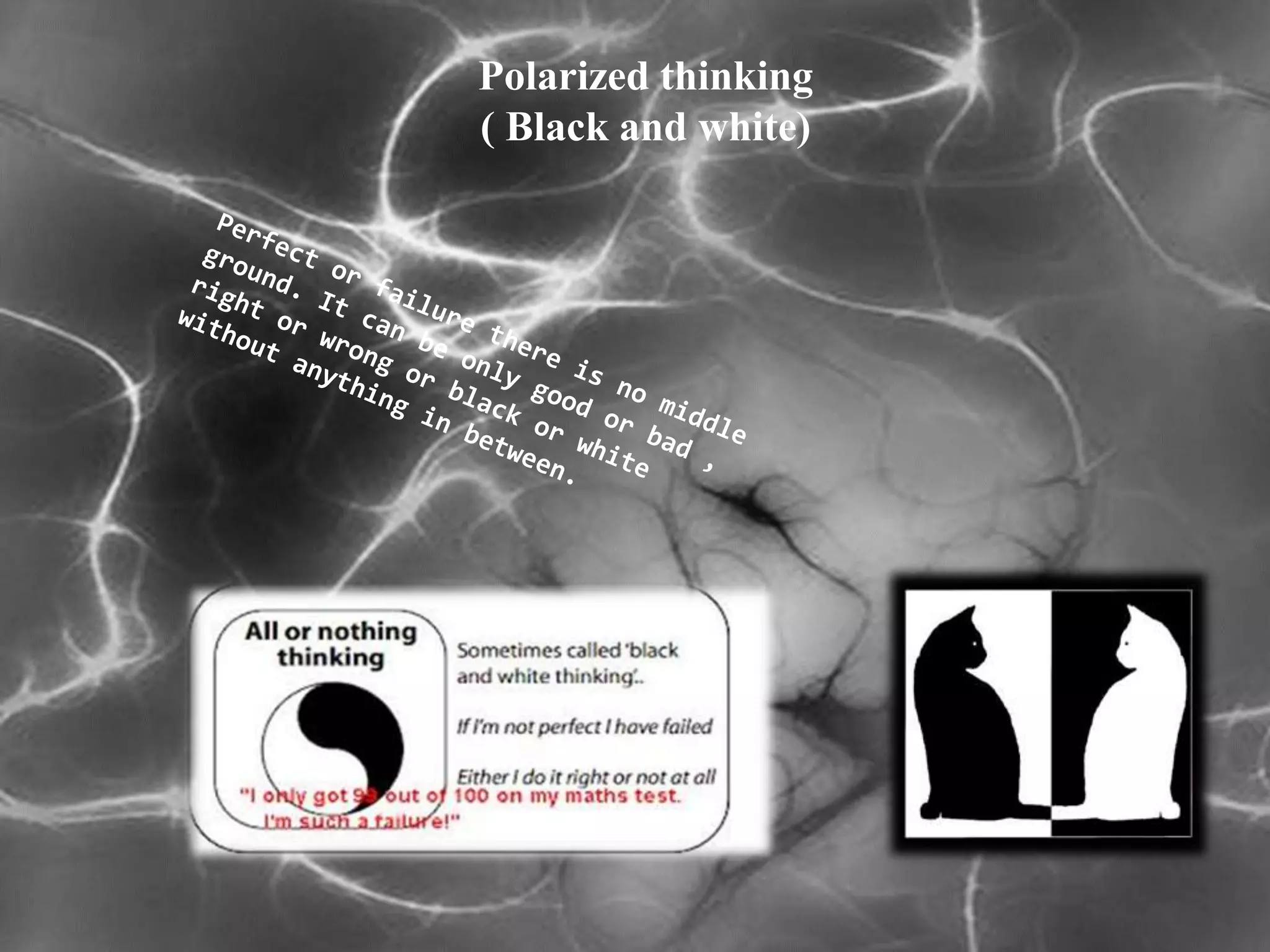 Unhelpful thinking habits | PPTX