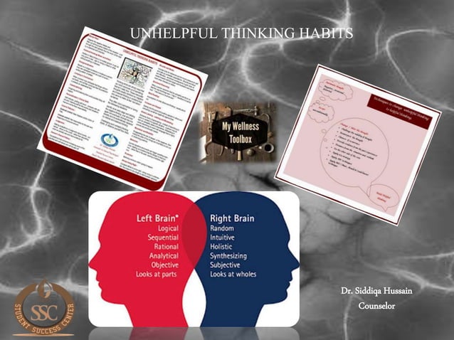 Unhelpful thinking habits | PPTX