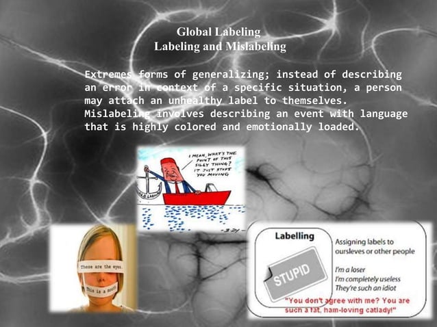 Unhelpful thinking habits | PPTX