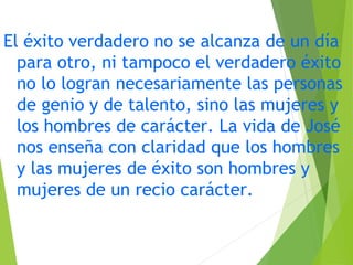 Un Hombre de Carácter. | PPT