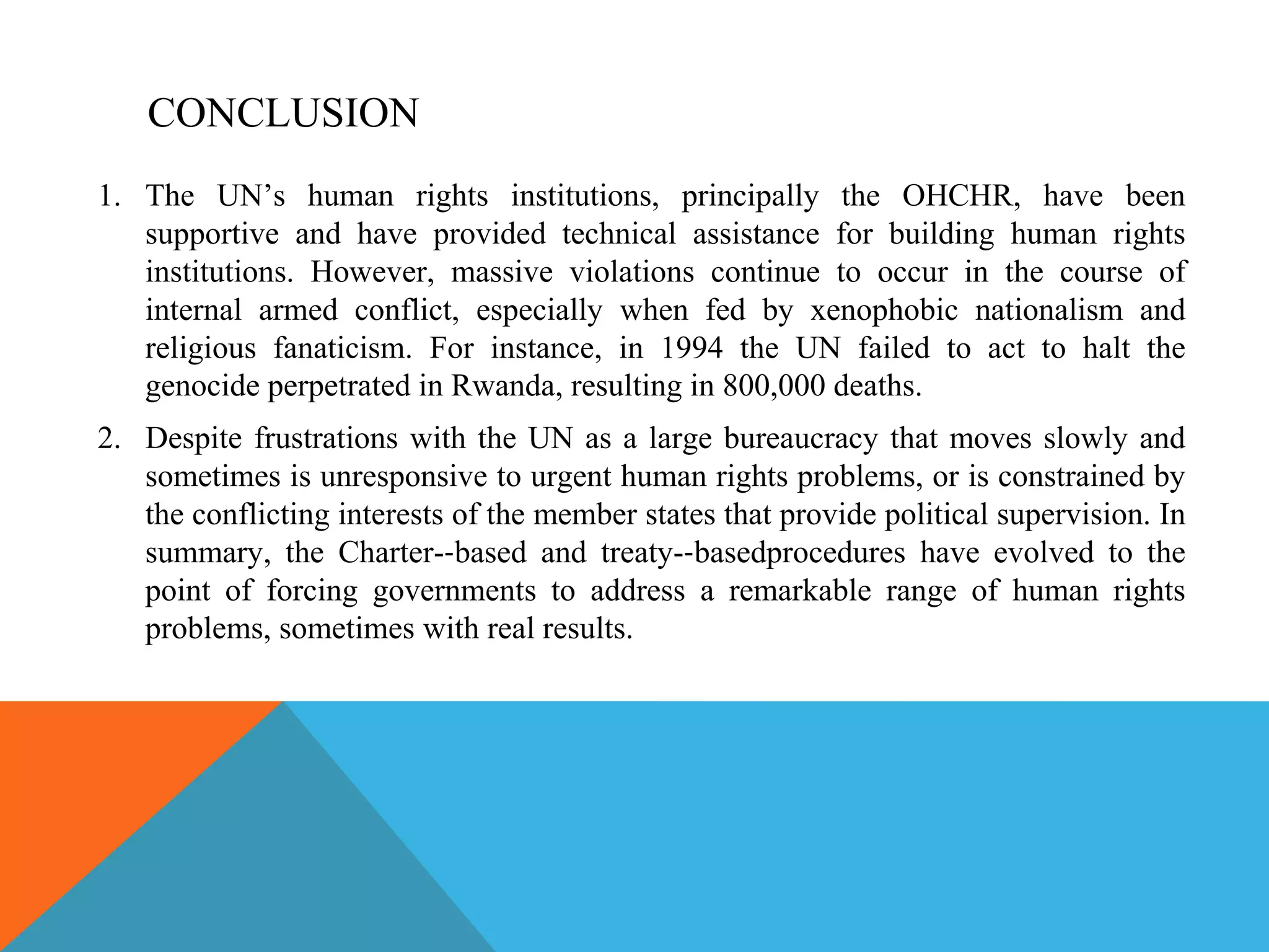 United Nations & human rights | PPTX