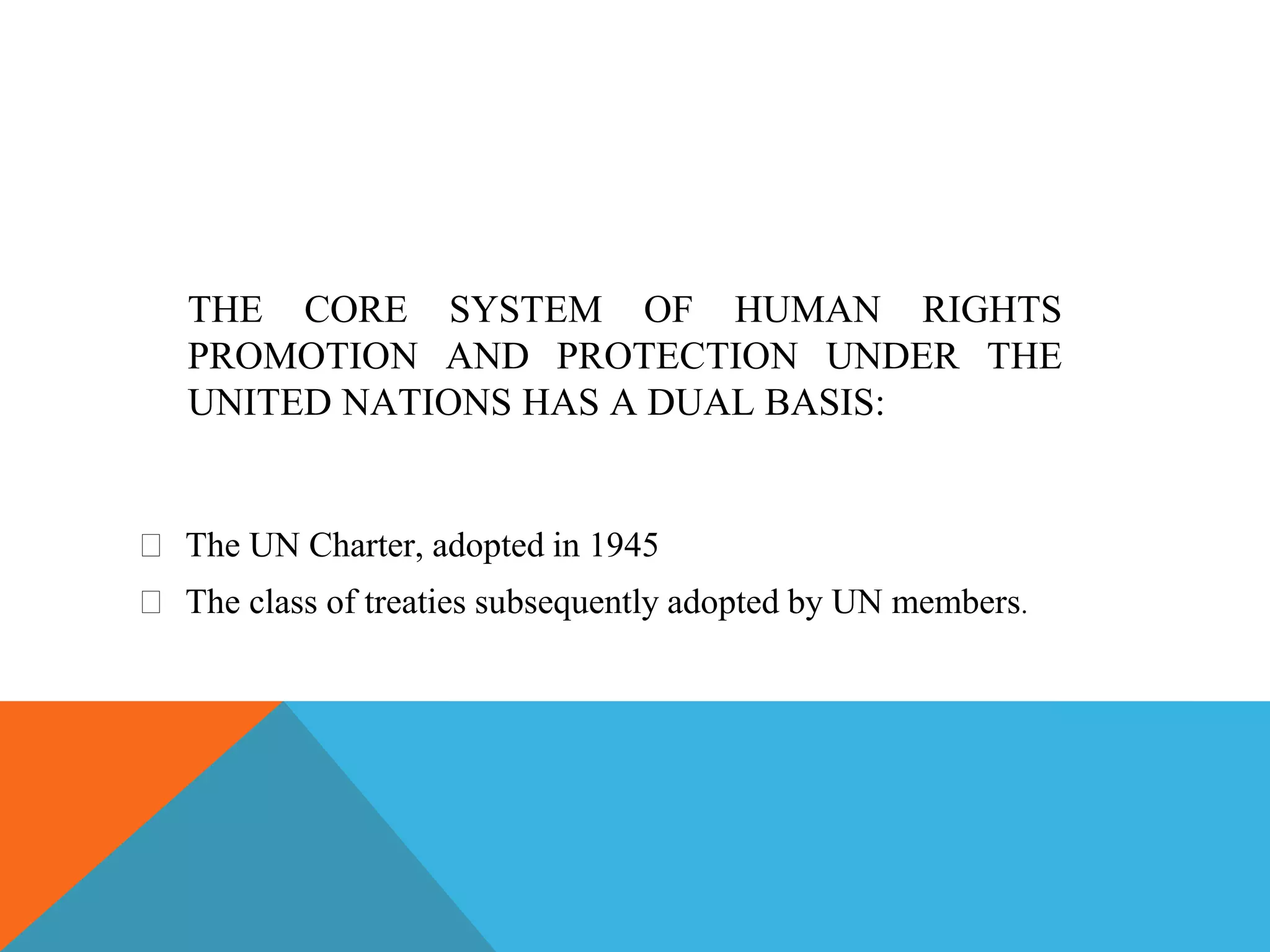 United Nations & human rights | PPTX