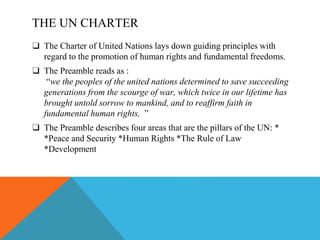 United Nations & human rights | PPTX