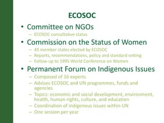 UN Human Rights System - TEACHING 2024 ok | PPT