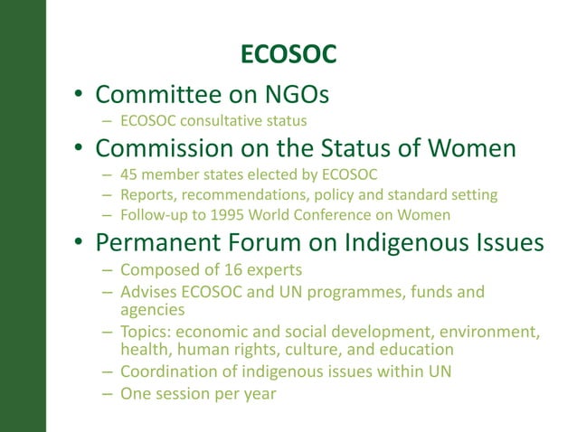 UN Human Rights System - TEACHING 2024 ok | PPT