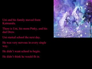 Uni the Uni-Browed Unicorn | PPT