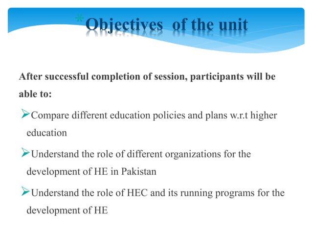 Uni 3 growth and development of higher education | PPT