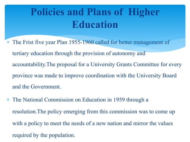 Uni 3 growth and development of higher education | PPT