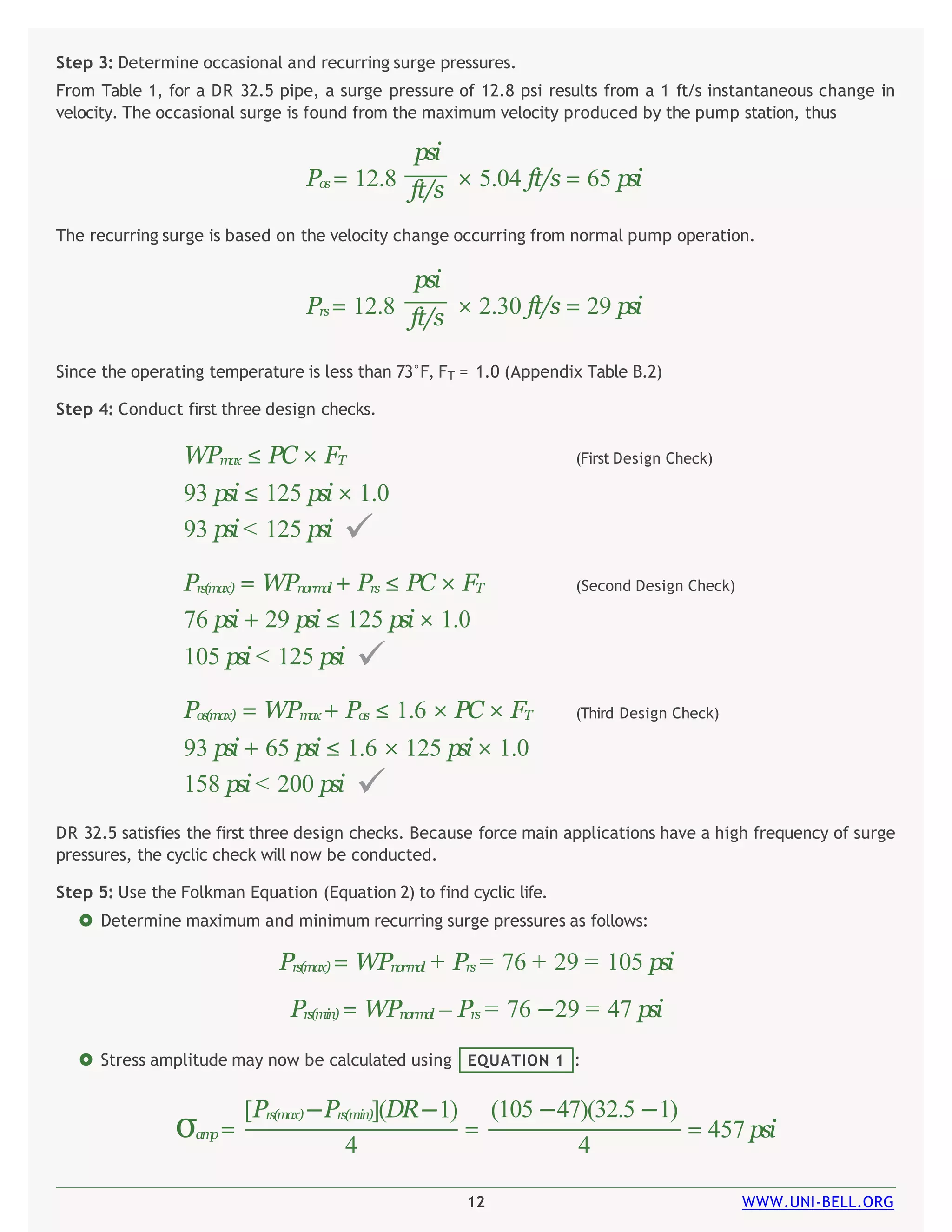 Uni Bell force main design guide for pvc pipe.pptx