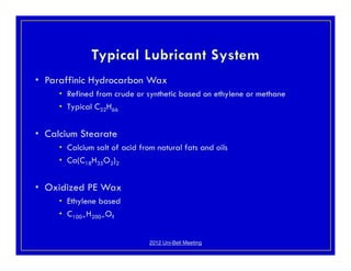 Lubricating Rigid PVC Pipe Formulations, Current Issues and Options | PDF