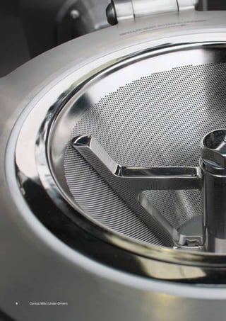 Conical mill for Granulation: Hanningfield Uni-Mill® [Under-Driven] | PDF