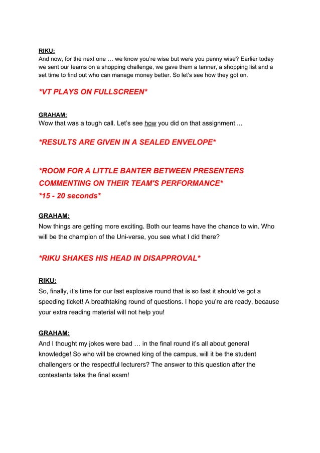 Uni versus Script | PDF