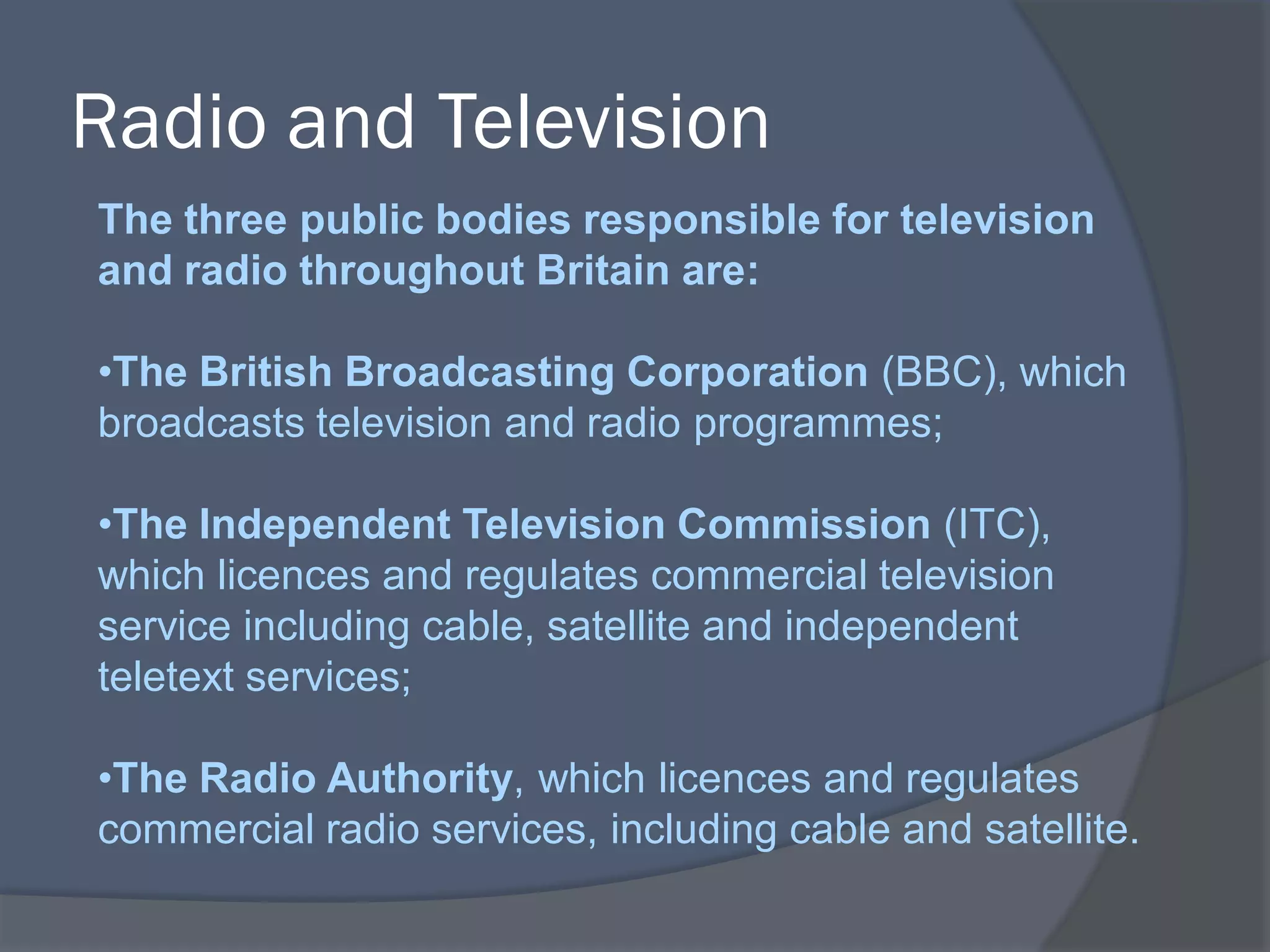 Uni 4 - Radio,Television and Newspaper | PDF