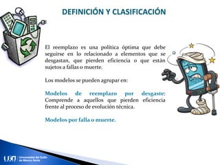 Unidad 5. Modelos de reemplazo | PPTX