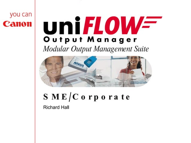 uniFLOW Print Management for Corporate Clients | PPT