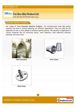 Uni Abex Alloy Products Limited Mumbai, Industrial Alloy Steel Castings ...