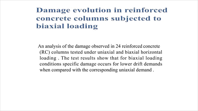 Uni and bi axial column and design | PDF | Physics | Science