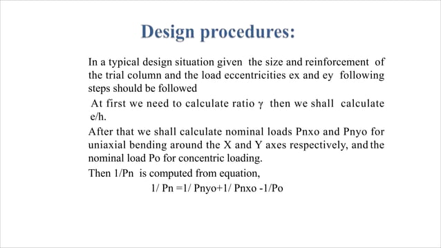 Uni and bi axial column and design | PDF | Physics | Science