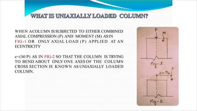Uni and bi axial column and design | PDF | Physics | Science