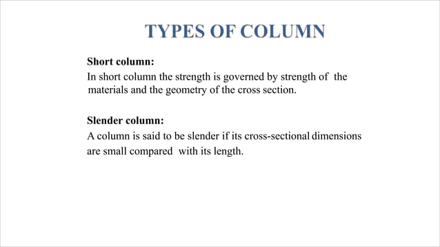 Uni and bi axial column and design | PDF | Physics | Science