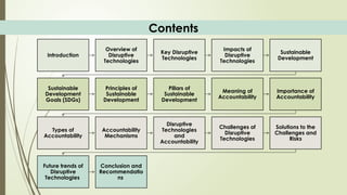 UNIBEN Disruptive Technologies for Sustainable Development and ...