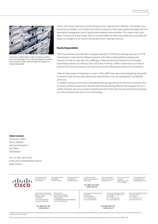 University of Bern case study | PDF