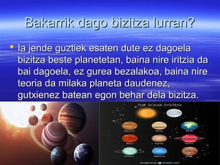 Unibertsoa unai | PPT