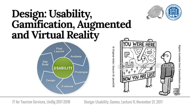 Design: Usability, Gamification, Augmented and Virtual Reality | PPT