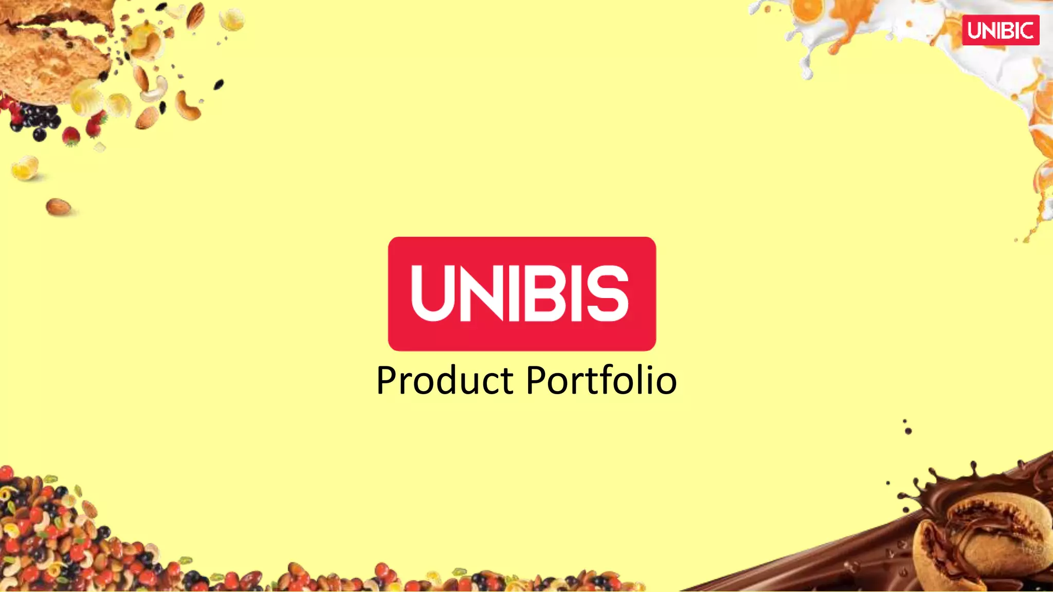 Unibis Cookies range 2021 | PPT