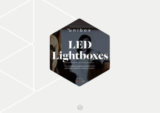Unibox led lightboxes brochure - 181122 | PDF | Computer Peripherals | Computing