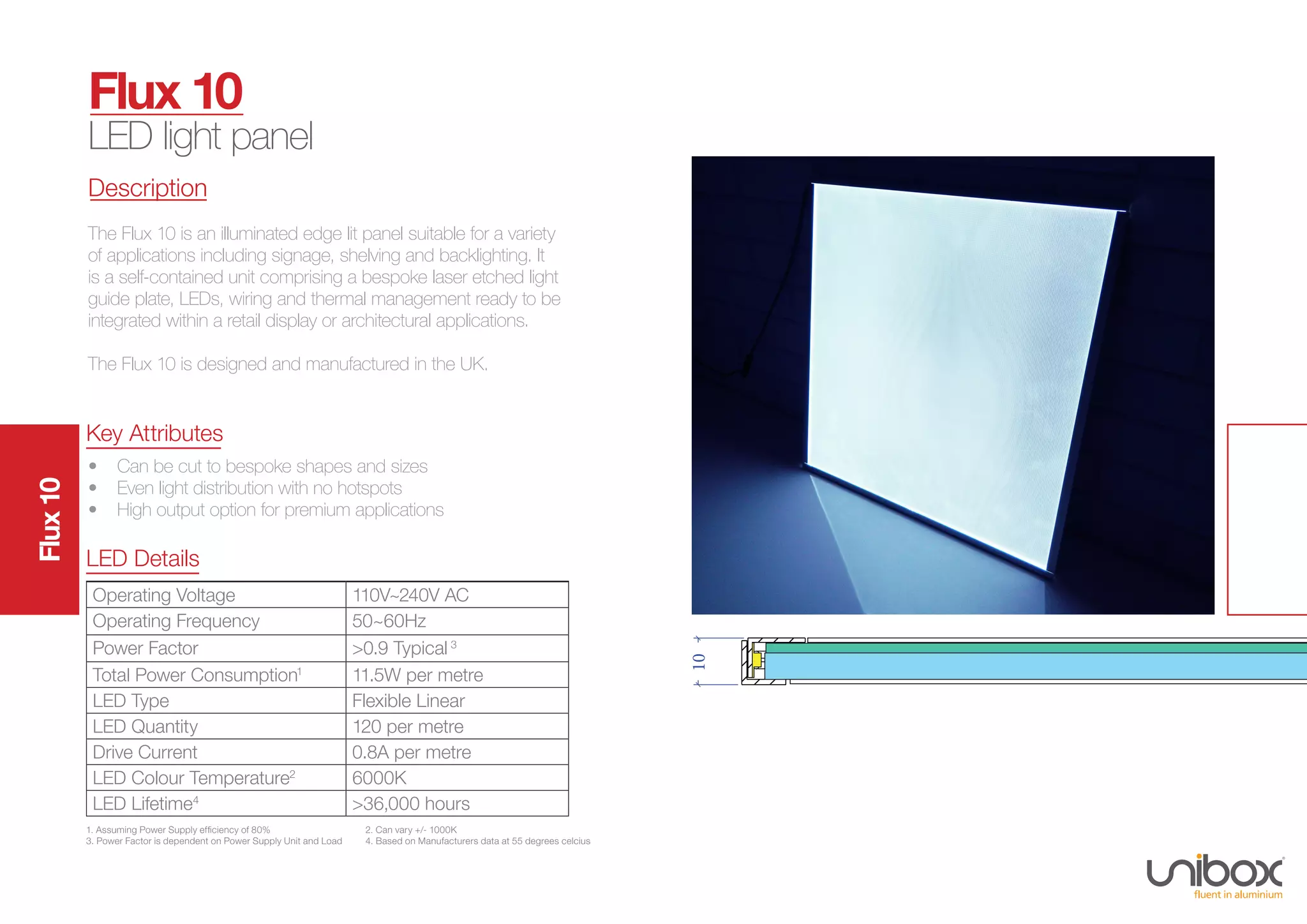 Unibox flux lightbox range 2 | PPT