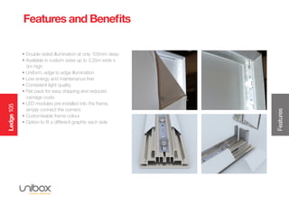Unibox ledge 105 lightbox | PPT