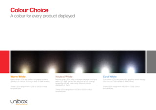 Unibox ledge led lightboxes october2014 | PPT