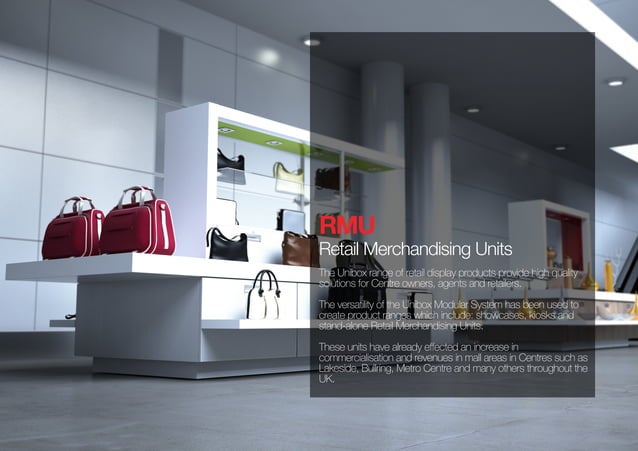 Unibox retail merchandising units | PPT
