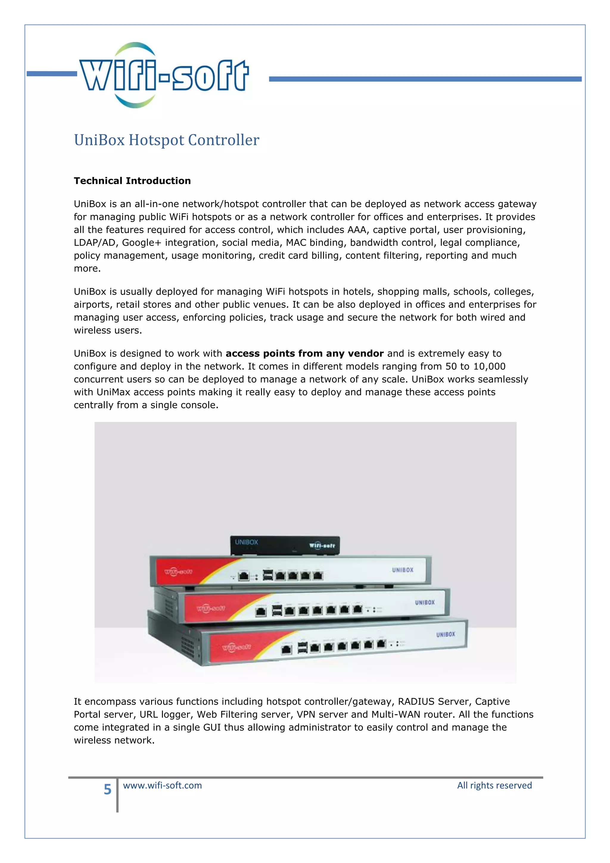 Unibox Technical Overview | PDF