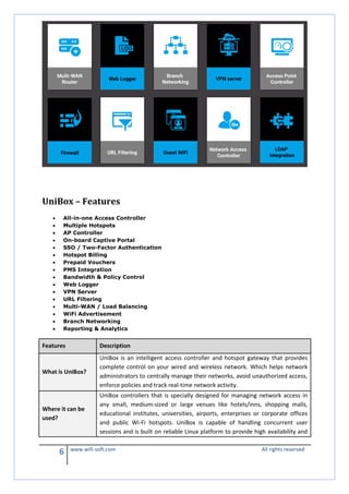 Unibox Technical Overview | PDF