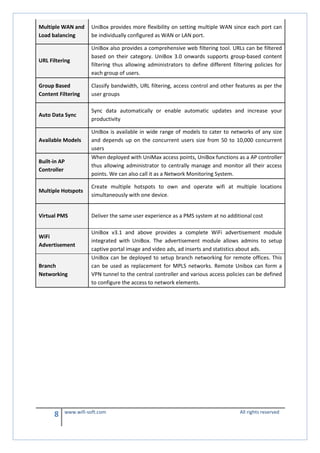 Unibox Technical Overview | PDF