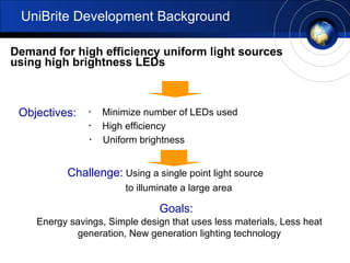 UniBrite Uniform LED Lighting | PPT