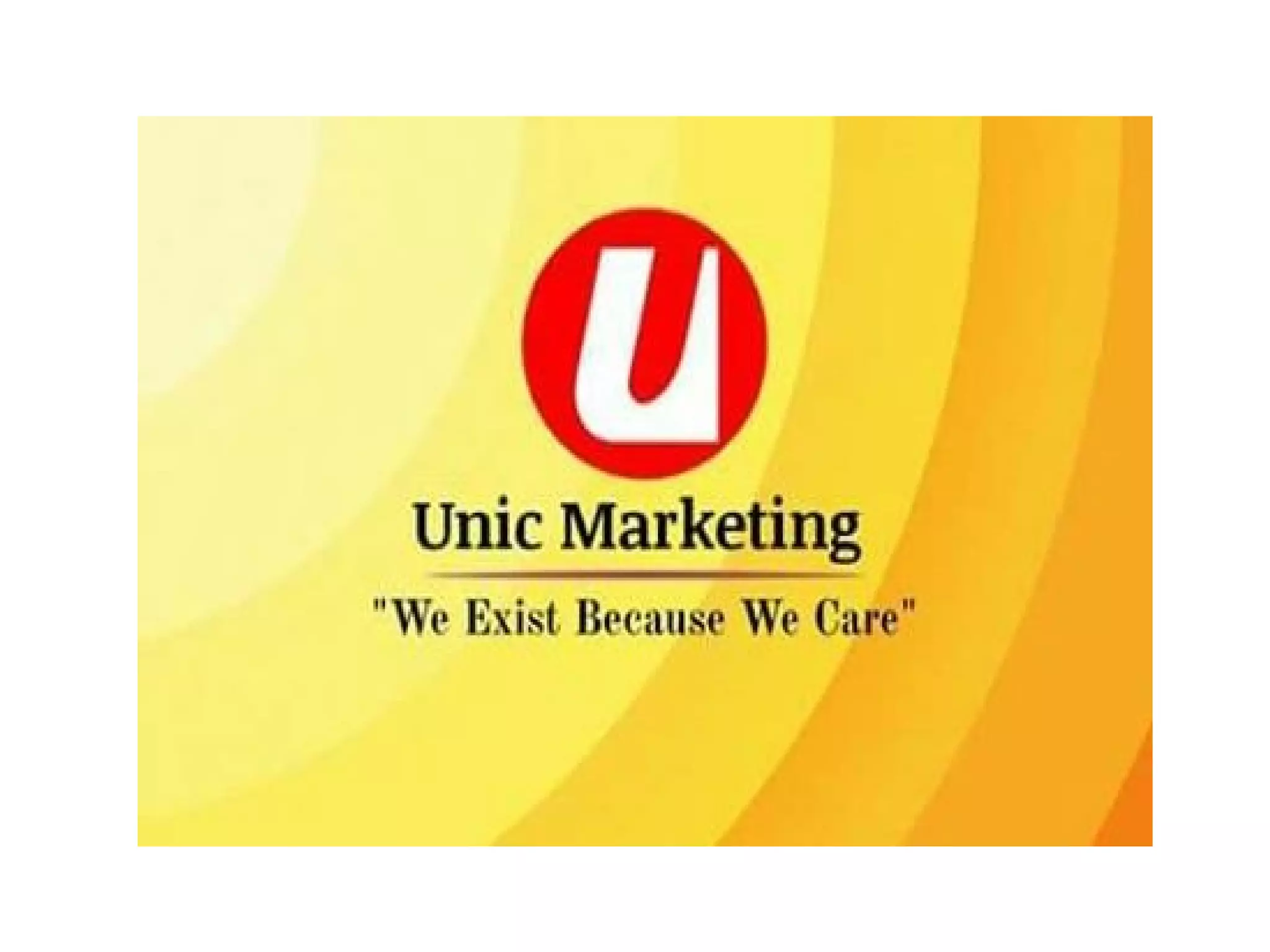 UNIC MARKETING BUSINESS Presentation | PPT
