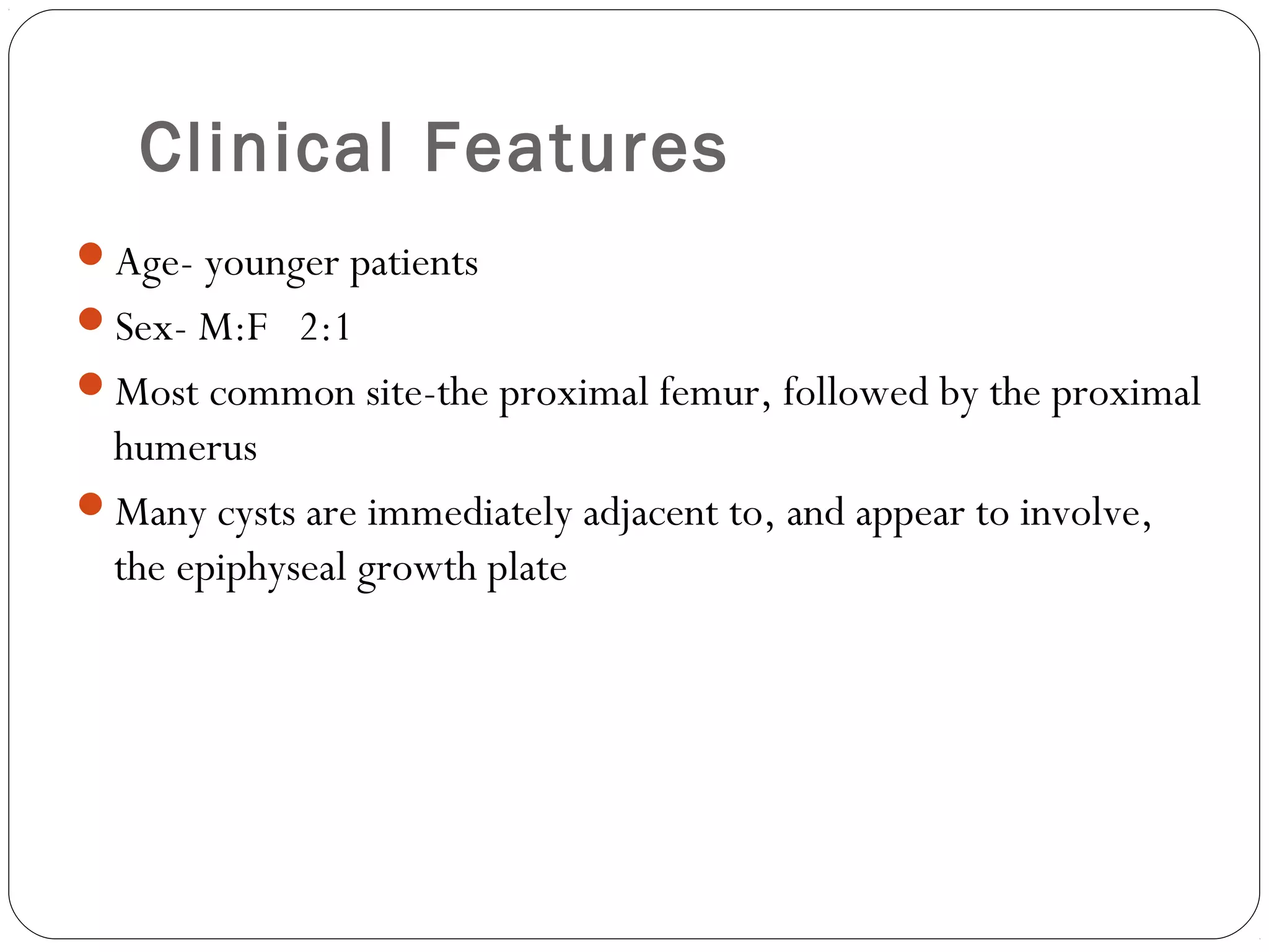 Unicameral bone cysts | PPT