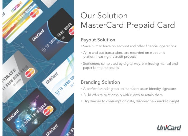 UniCard Prepaid Card Solution