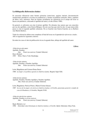 Unicauca Manual de estilo unicauca | PDF